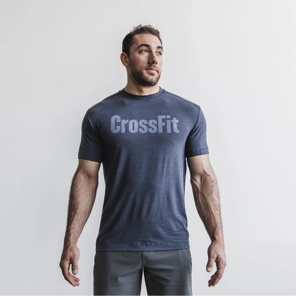 NOBULL | Shirts | Nobull Mens Crossfit Tee Large Navy | Poshmark